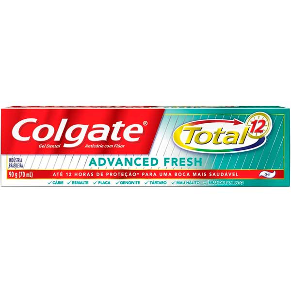 CD COLGATE TOTAL 12 90G ADVANCED FRESH | Wilso Distribuidor
